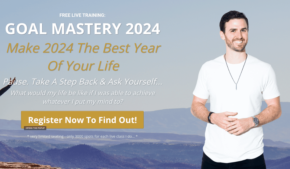 Live Training - Make 2024 The Best Year Of Your Life!